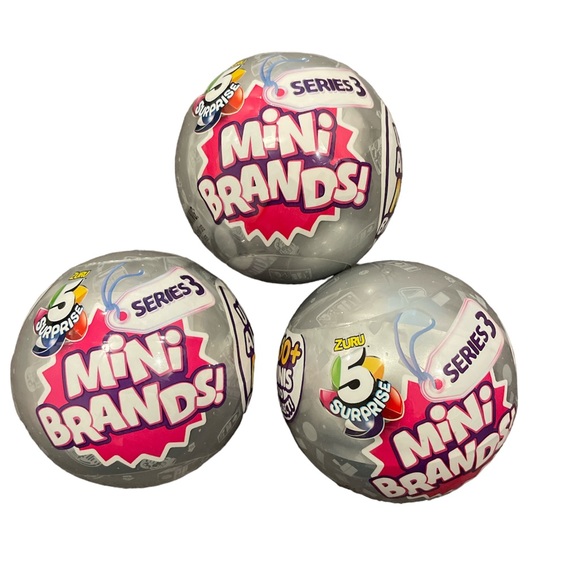 Zuru | Toys | Zuru Mini Brands 5 Surprise 3 Capsules Series 3 | Poshmark